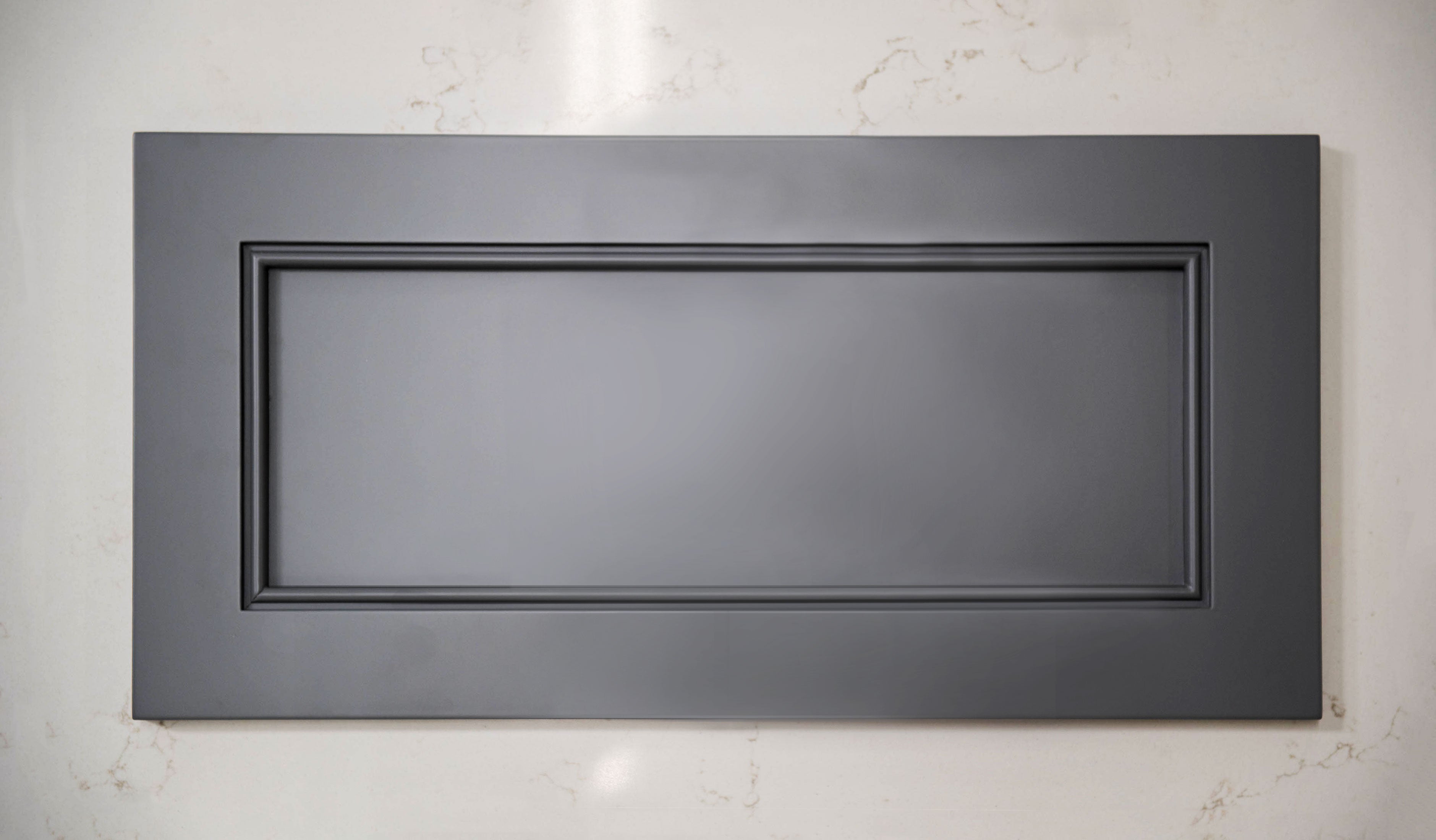 Hardwood Cascade Cabinet Drawer Front 3/4 858 – Left Coast Cabinets